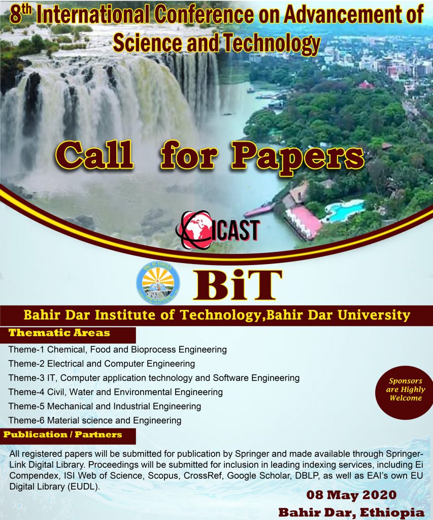 Call for Papers – EAI ICAST 2020